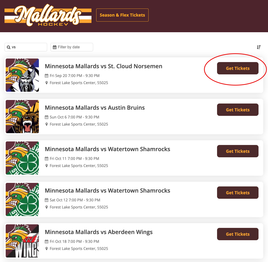 Help - Minnesota Mallards Hockey Club (NAHL)